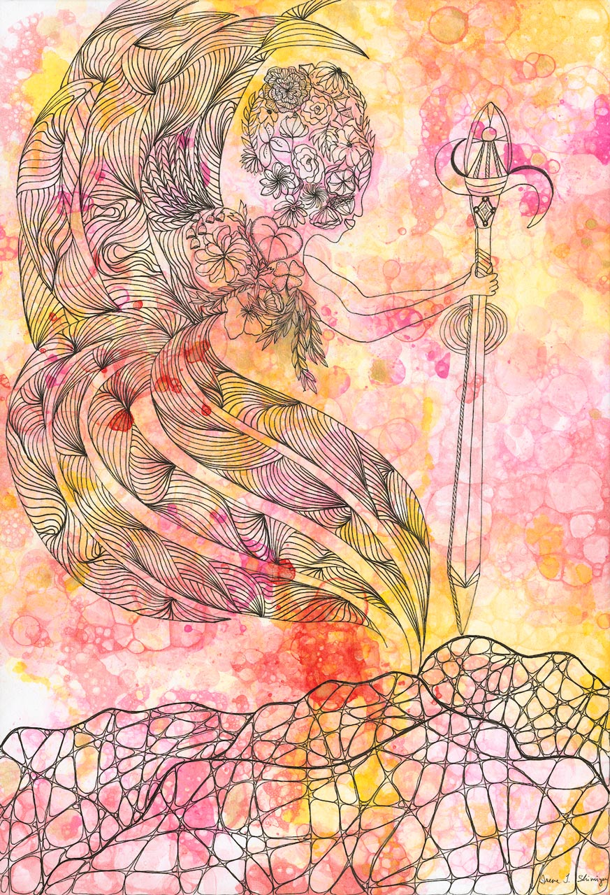 SWORD OF TRUTH - Irene Shimizu Fine Art