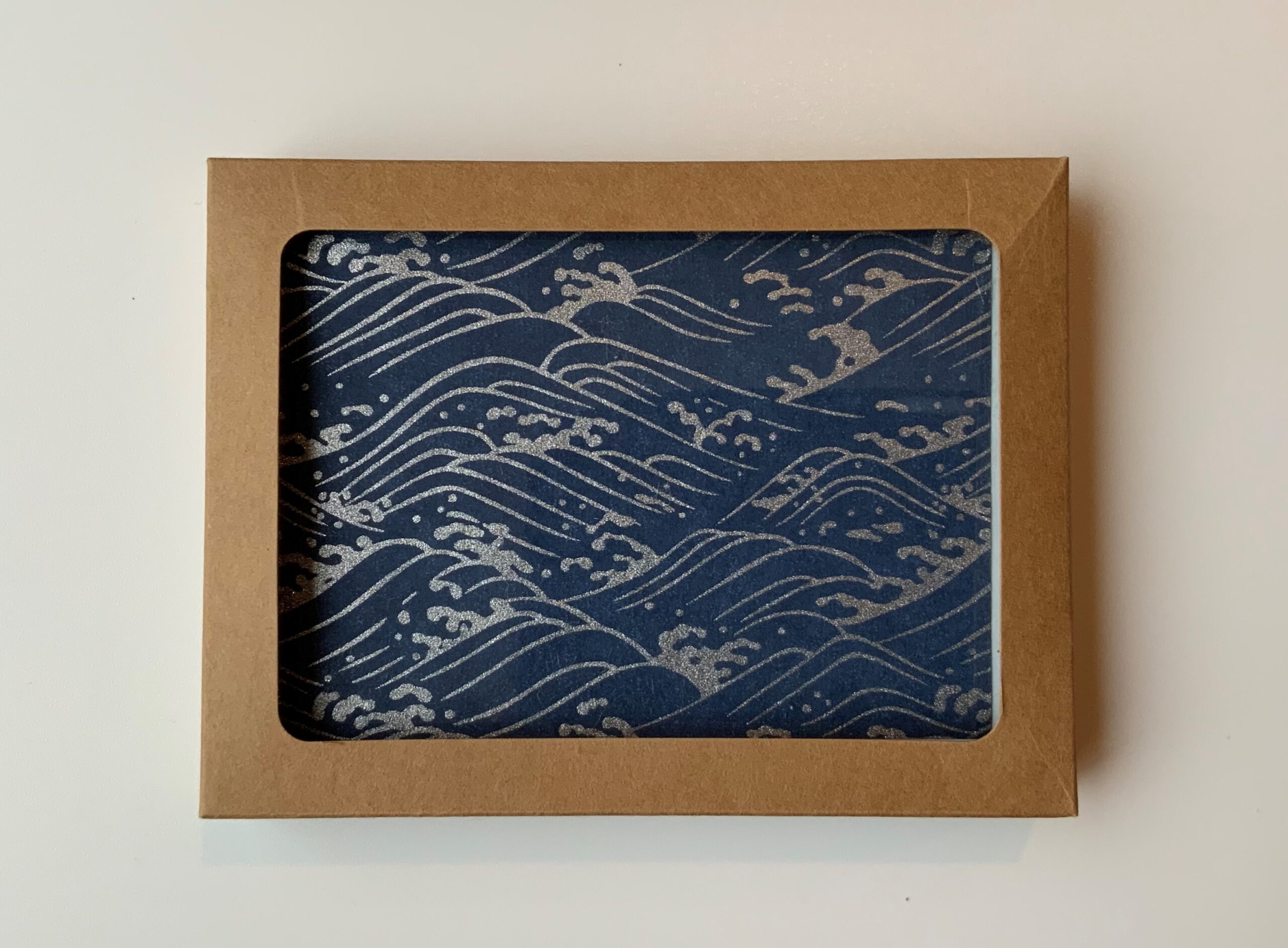 BOXED CARDS - BLUE WAVES - Irene Shimizu Fine Art